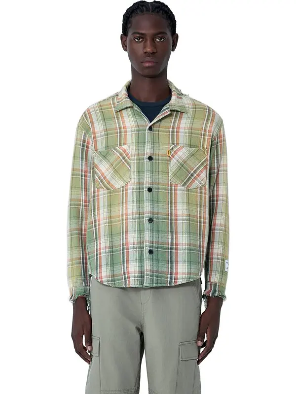 GALLERY DEPT. Marley Flannel Shirt - Green