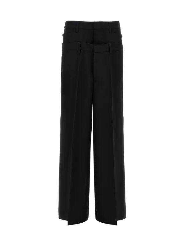 Dsquared2 Twin Pack Virgin Wool Trousers - Black
