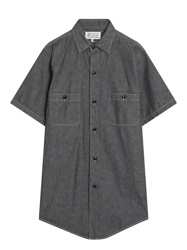 MAISON MARGIELA Cotton Shirt - Gray