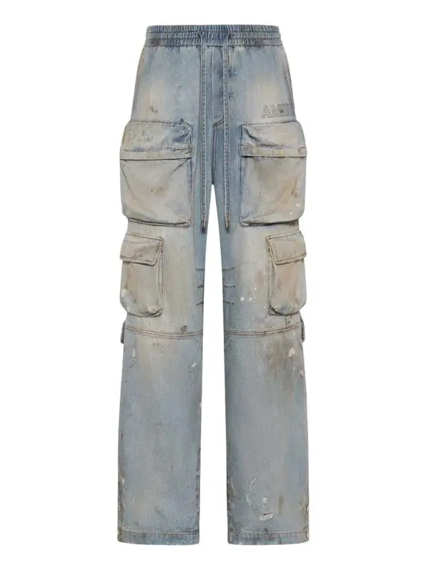 Amiri Cargo Jeans - Blue