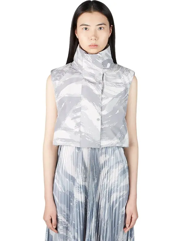 Moncler 4 Hyke Vanilis Gilet Jacket - Gray