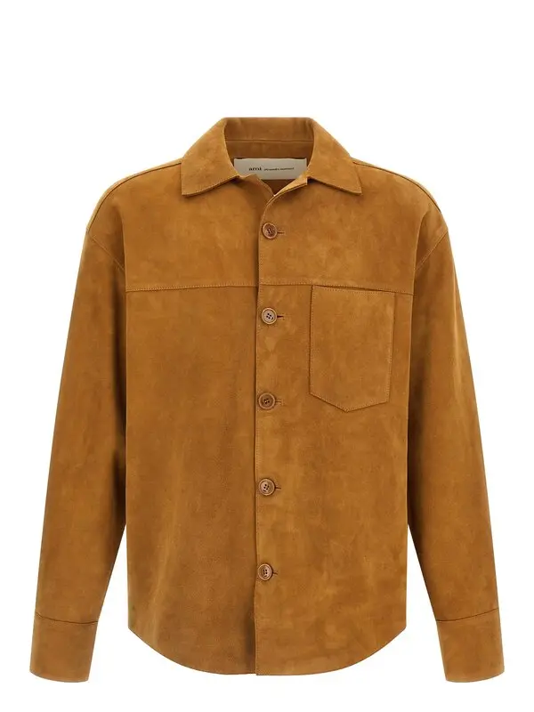 Ami De Coeur' Overshirt - Brown
