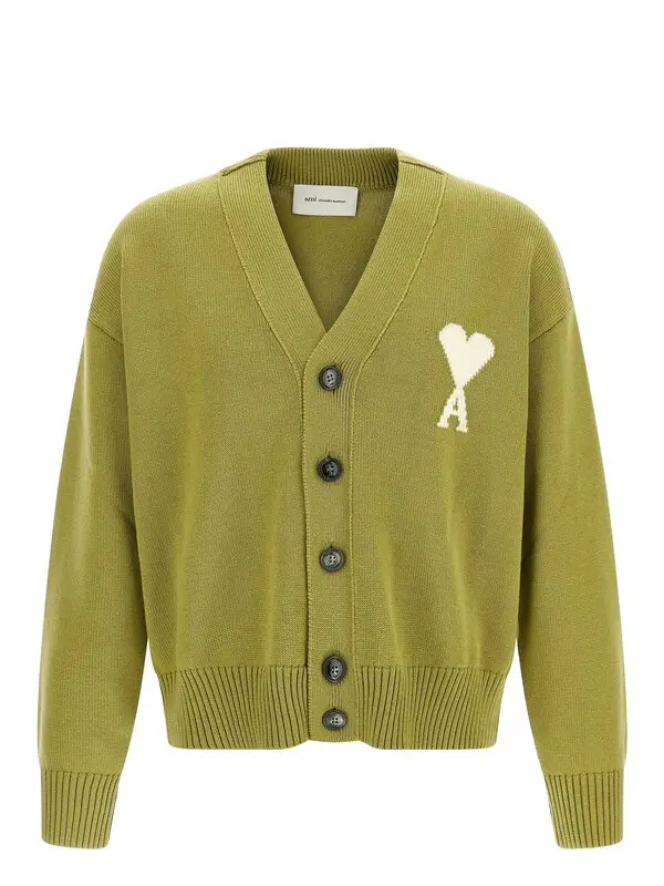 Ami De Coeur Cardigan - Green