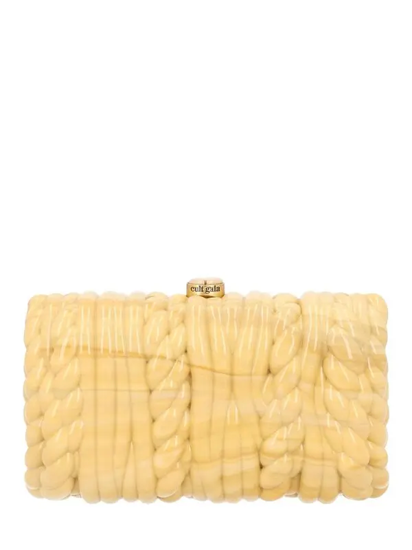 Cult Gaia Helene Clutch - Cream