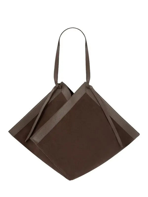 Yuzefi Large Wonton Bag - Brown