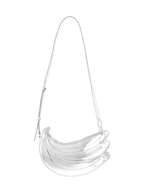 Casablanca Borsa Banana Bag - Silver
