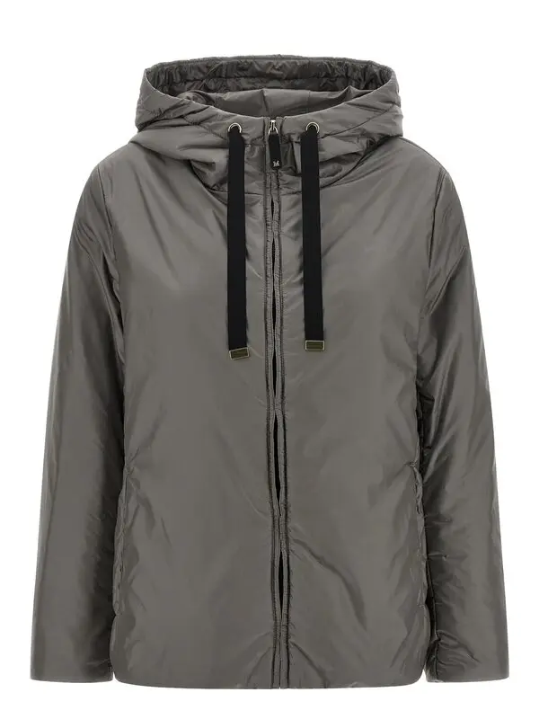 Max Mara Greenh Padded Waterproof Jacket - Gray