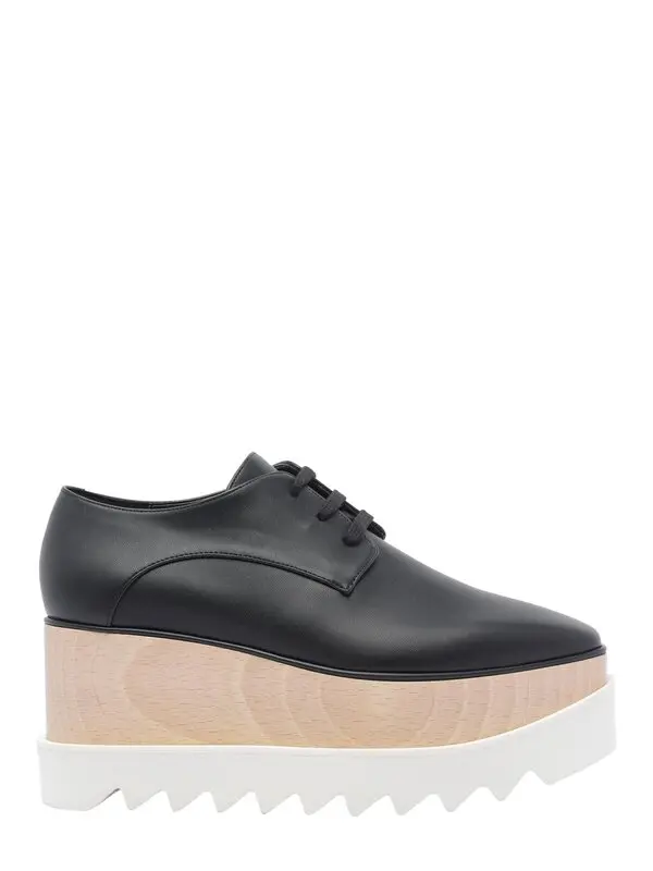 Stella McCartney Elyse Platform Lace-up Shoes - Black