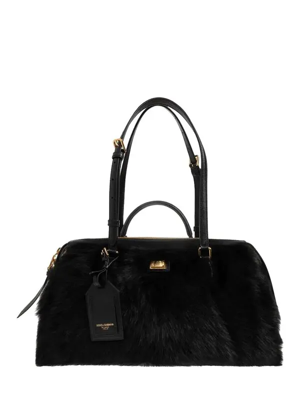 Dolce & Gabbana Vittoria Tote Bag - Black