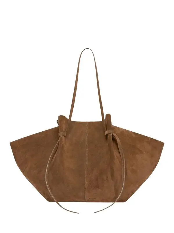 Yuzefi Mochi Raffia Bag - Brown