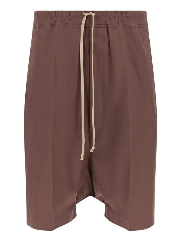 Rick Owens Rick S Pods Bermuda Shorts - Brown
