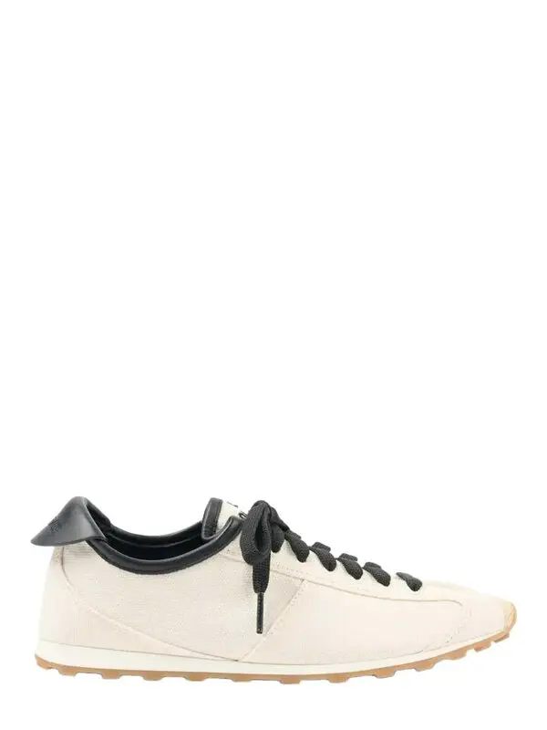 Jacquemus Organic Cotton Lace-up Sneakers - Multicolor