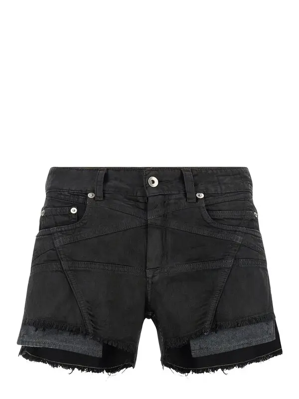 Rick Owens Lana Cut Offs Shorts - Black
