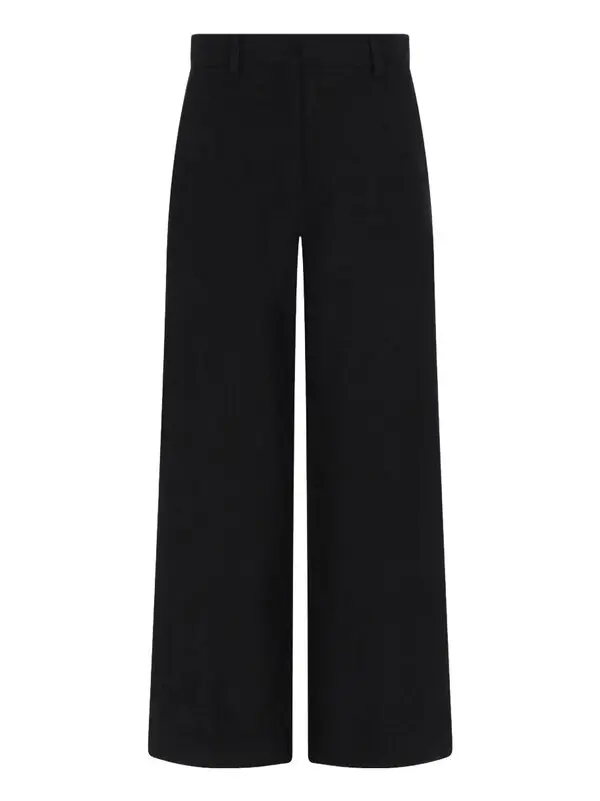 Max Mara Abisso" Tailored Trousers - Black