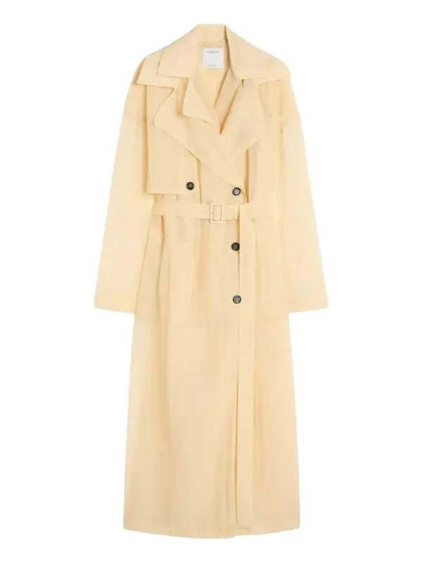 Sportmax Two-piece Technical Fabric Trench Coat - Multicolor