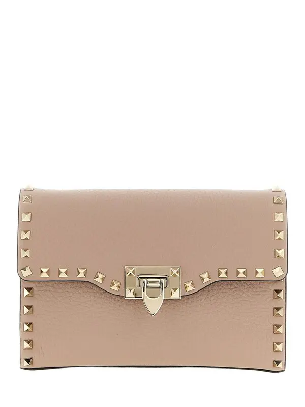 Valentino Garavani Rockstud Shoulder Bag - Pink
