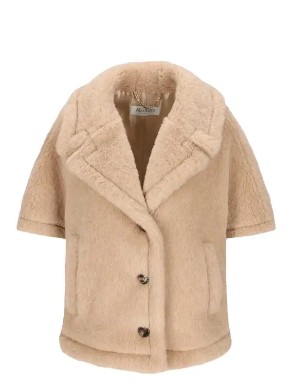 Max Mara Buttoned Jacket - Brown