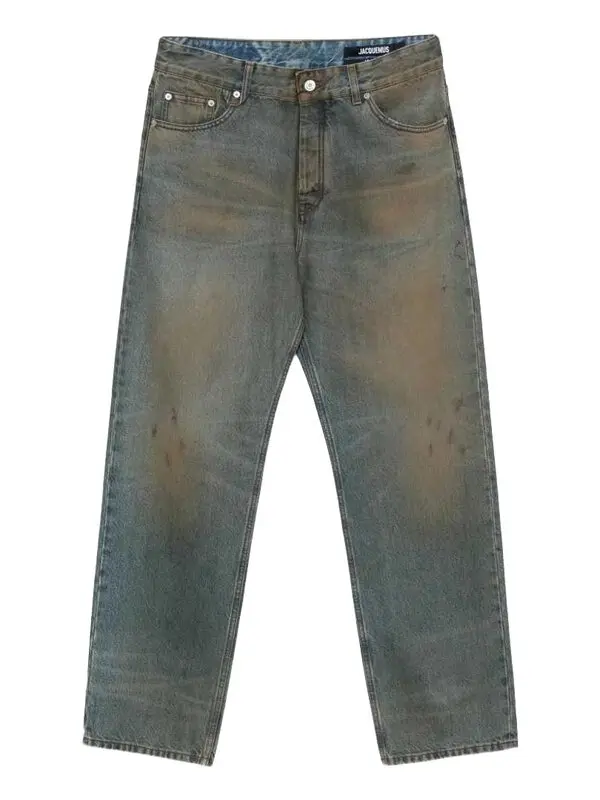 Jacquemus Berger De Nîmes Distressed Jeans - Blue