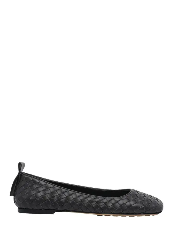 Bottega Veneta Charlotte Ballet Flats - Brown