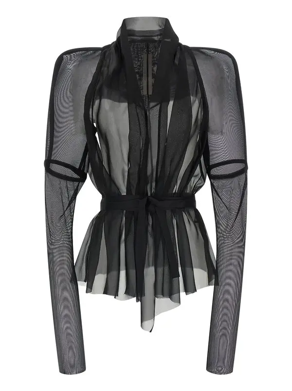 Rick Owens Combo Metro" Jacket - Black