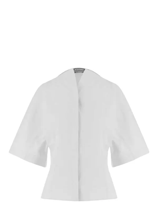 Jacquemus Moisson Cotton Shirt - White