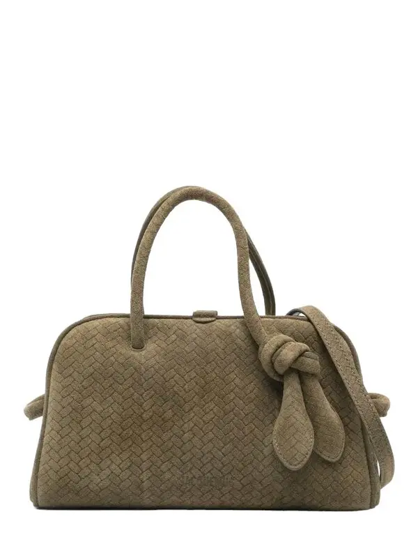 Jacquemus Le Petit Turismo Woven Tote Bag - Green
