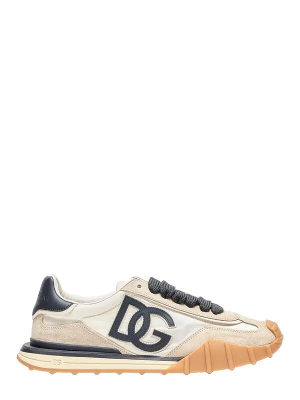 Dolce & Gabbana Dg Cushion Sneakers - Cream