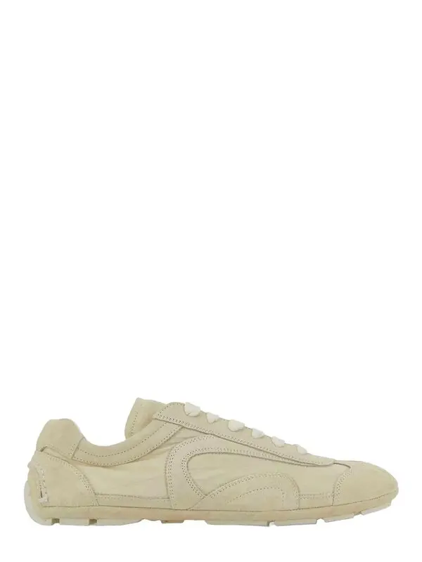 Prada Montecarlo Re-edition 2025 Nylon And Suede Sneakers - Multicolor