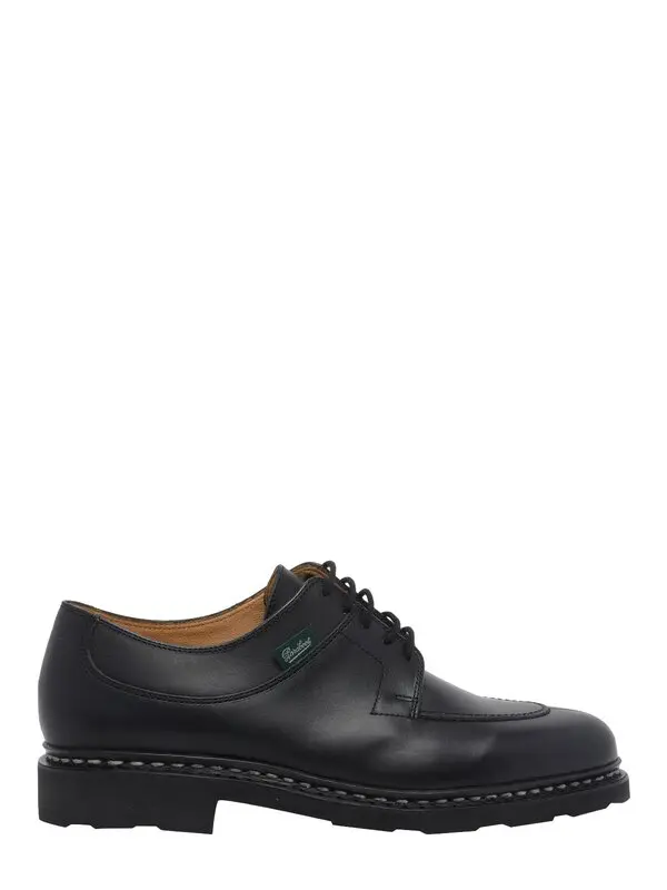 Paraboot Avignon Lace-up Leather Shoes - Black