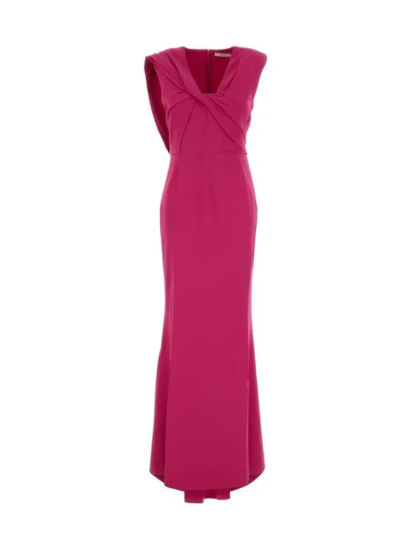 Givenchy Stretch Crepe Gown - Pink