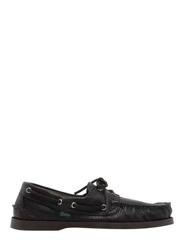 Paraboot Barth Loafers Leather Effect, Slip-on - Brown