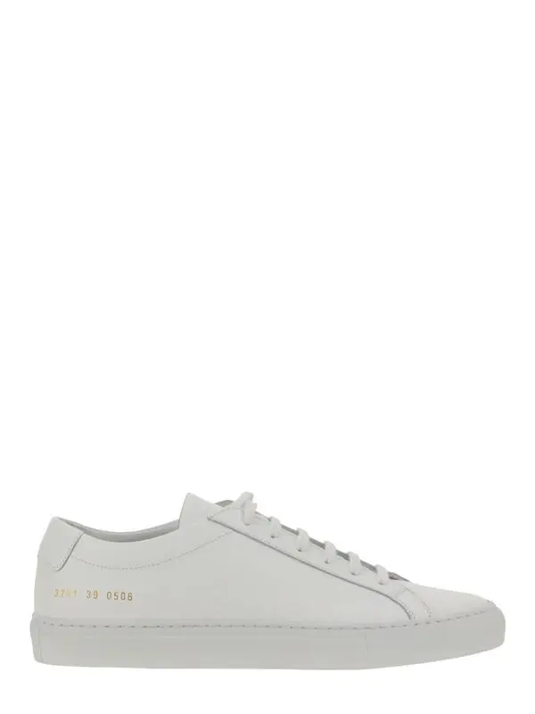 COMMON PROJECTS Achilles Low Top Leather Sneakers - White
