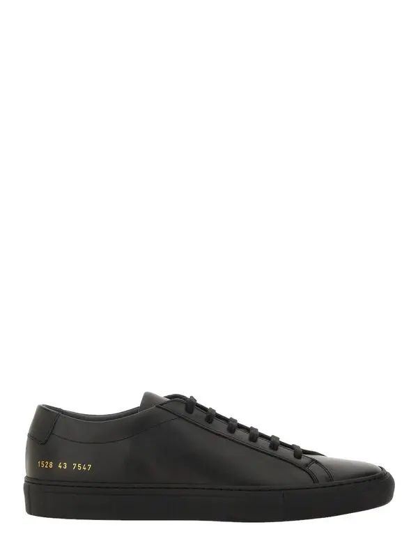 COMMON PROJECTS Achilles Original Low Top Sneakers - Black