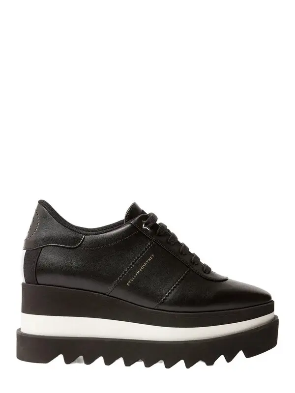Stella McCartney Sneak-elyse Platform Sneakers - Black