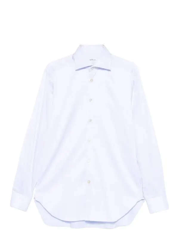 Kiton Cotton Shirt - Blue