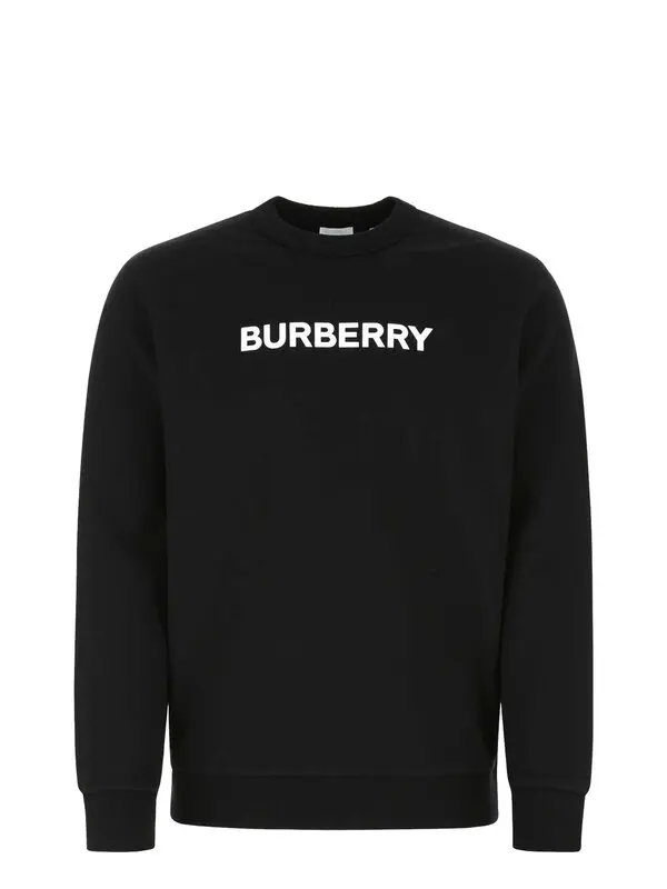 Burberry Crewneck Sweatshirt - Black