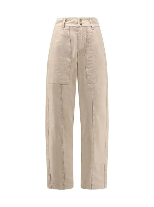 Isabel Marant Étoile Kiana Denim Trousers - Cream