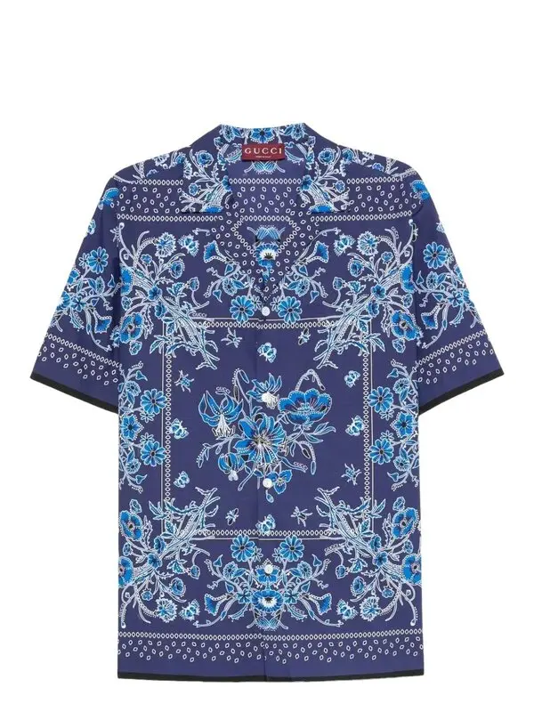 Gucci Disco` Bowling Shirt - Multicolor