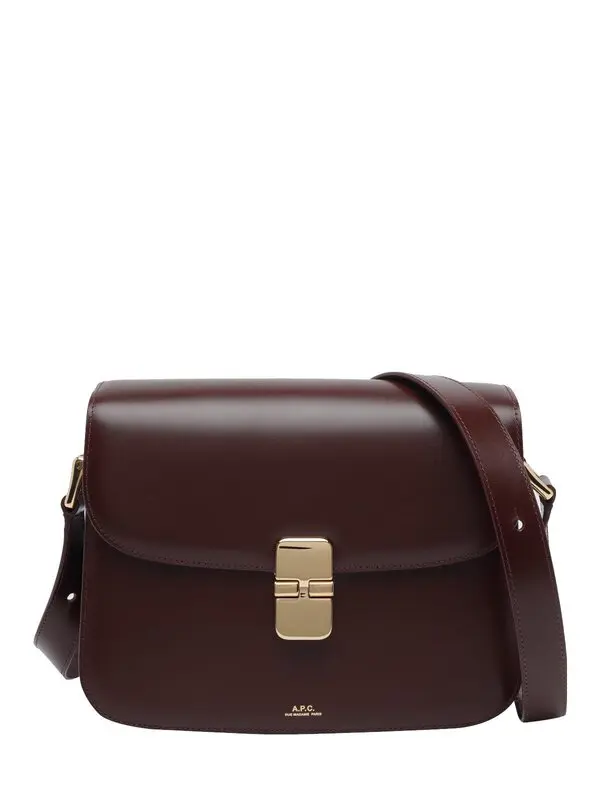 A.p.c. Grace Crossbody Bag - Brown