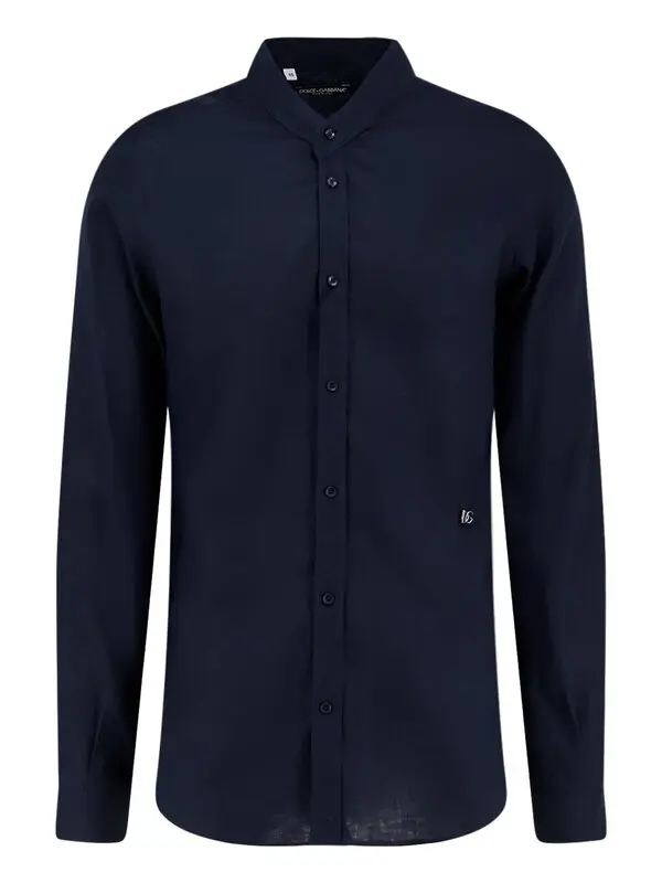Dolce & Gabbana Martini Linen Shirt - Multicolor
