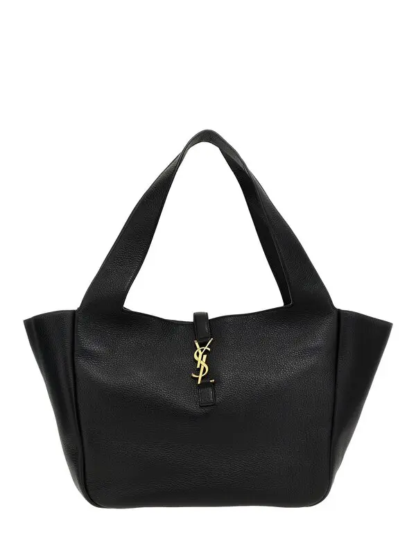 Saint Laurent Le 5 À 7 Bea Shopping Bag - Black