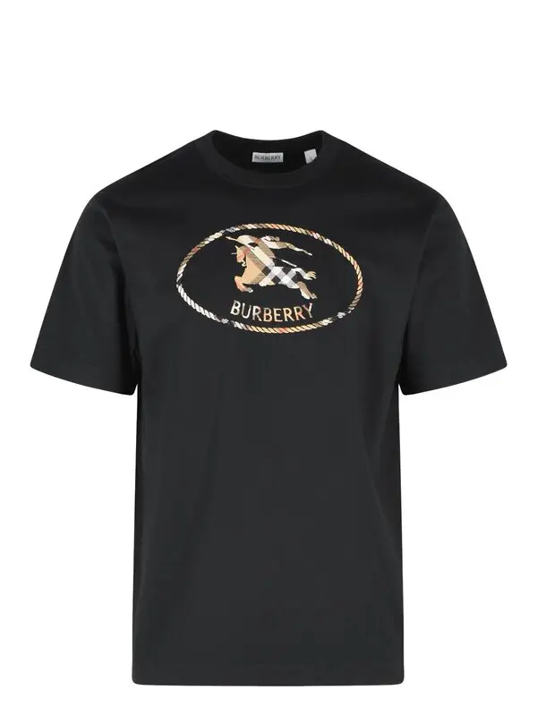 Burberry Seth' Cotton T-shirt - Black