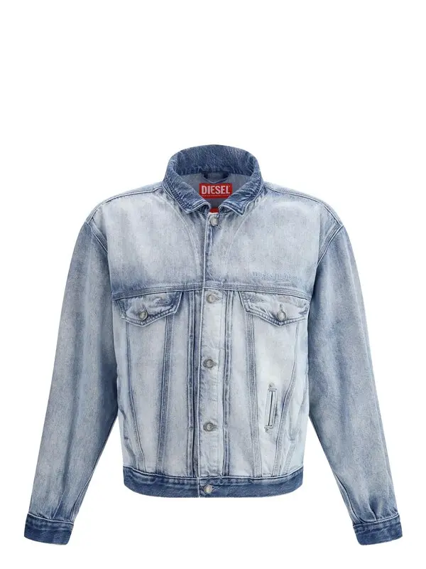 DIESEL® D-denver-fsi1 Denim Jacket - Blue