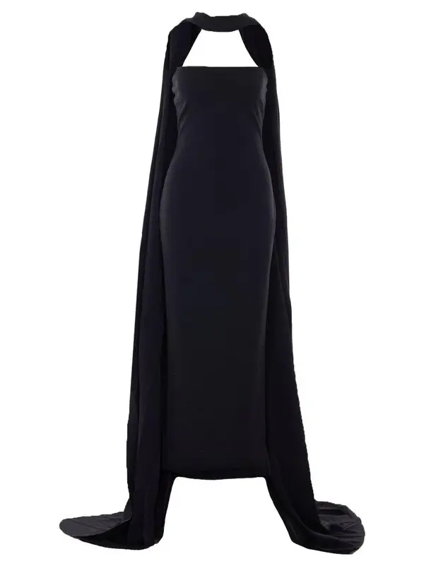 Solace London Martine Midaxi Dress - Black