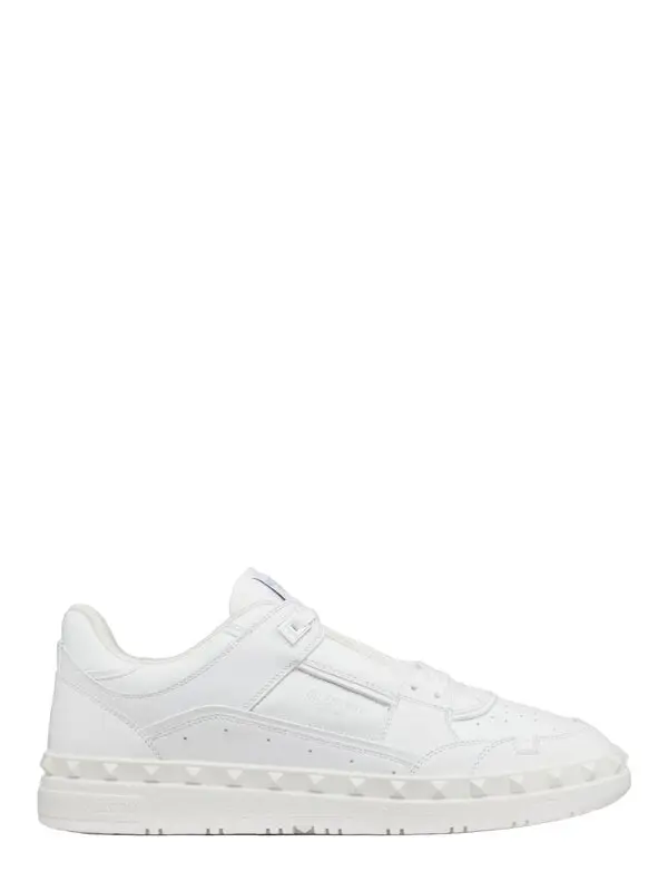 Valentino Garavani Rockstud Leather Sneakers - Multicolor