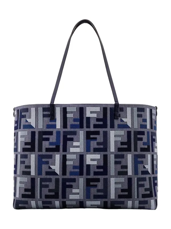 Fendi Jacquard Ff Fabric Tote Bag - Multicolor