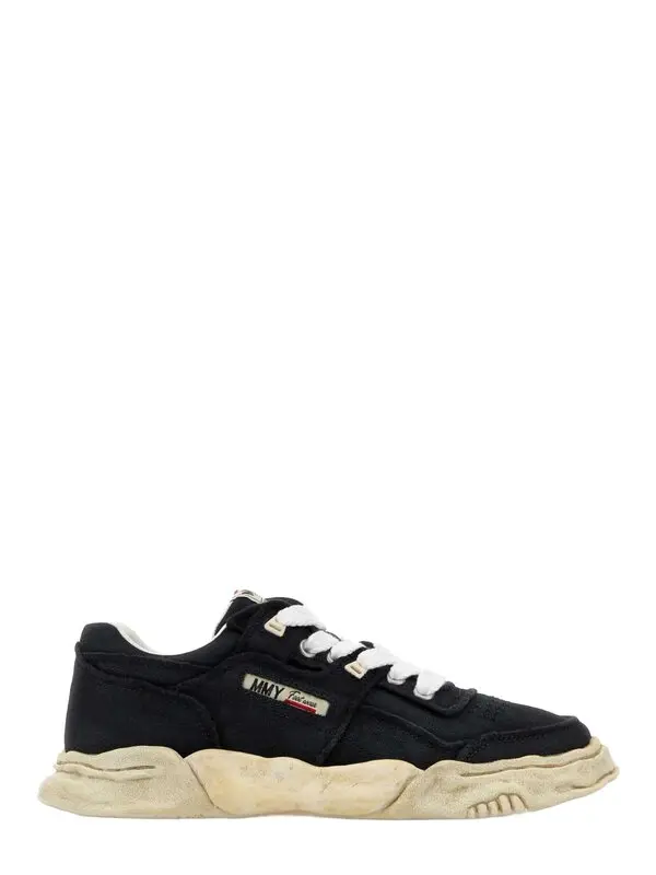 Mihara Yasuhiro Slate Denim Sneakers - Black