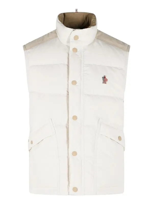Moncler Padded Polyester Vest - White