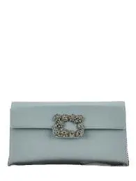 ROGER VIVIER Embellished Buckle Clutch - Multicolor
