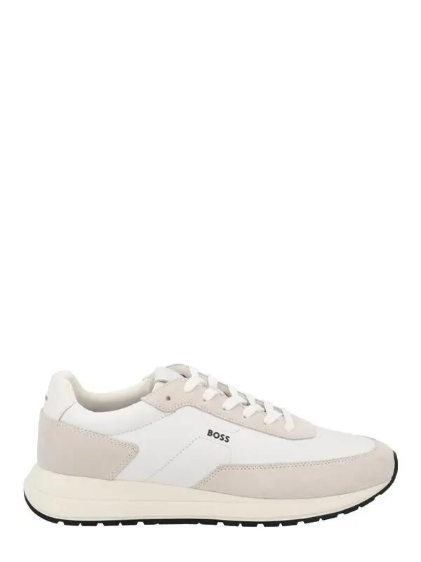 BOSS Vinston Leather Sneakers - White
